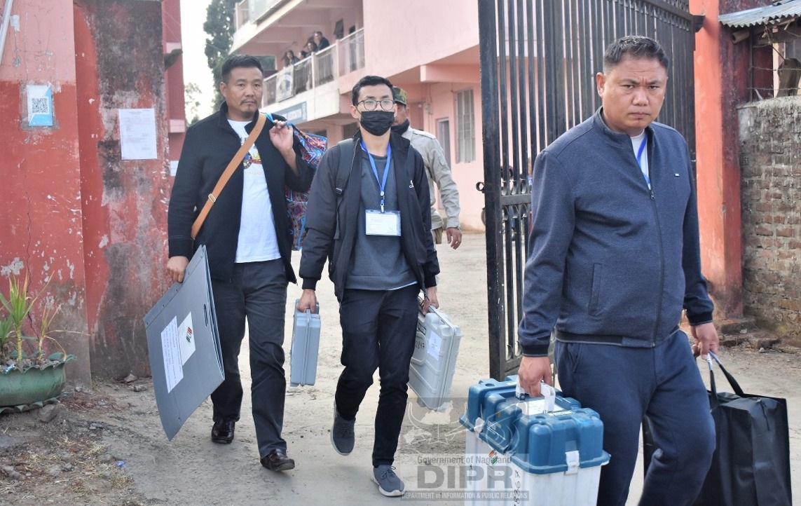 KOHIMA DISTRICT ELECTION: POLL PARTIES DISPATCH TO 184 POLLING STATIONS | DIPR Nagaland ...